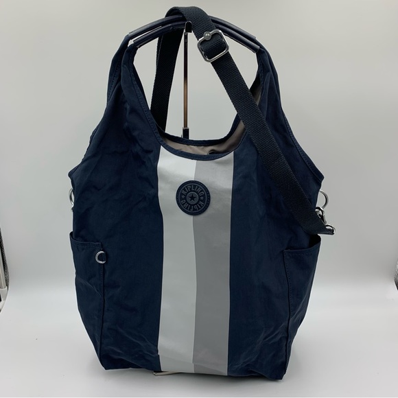 Kipling | Bags | Kipling Urbana Shoulder Bag True Blue Stripe | Poshmark